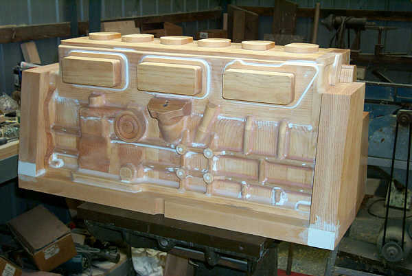 DMD - Aluminium Engine Block - Pattern Making - healeyfactory.com.au