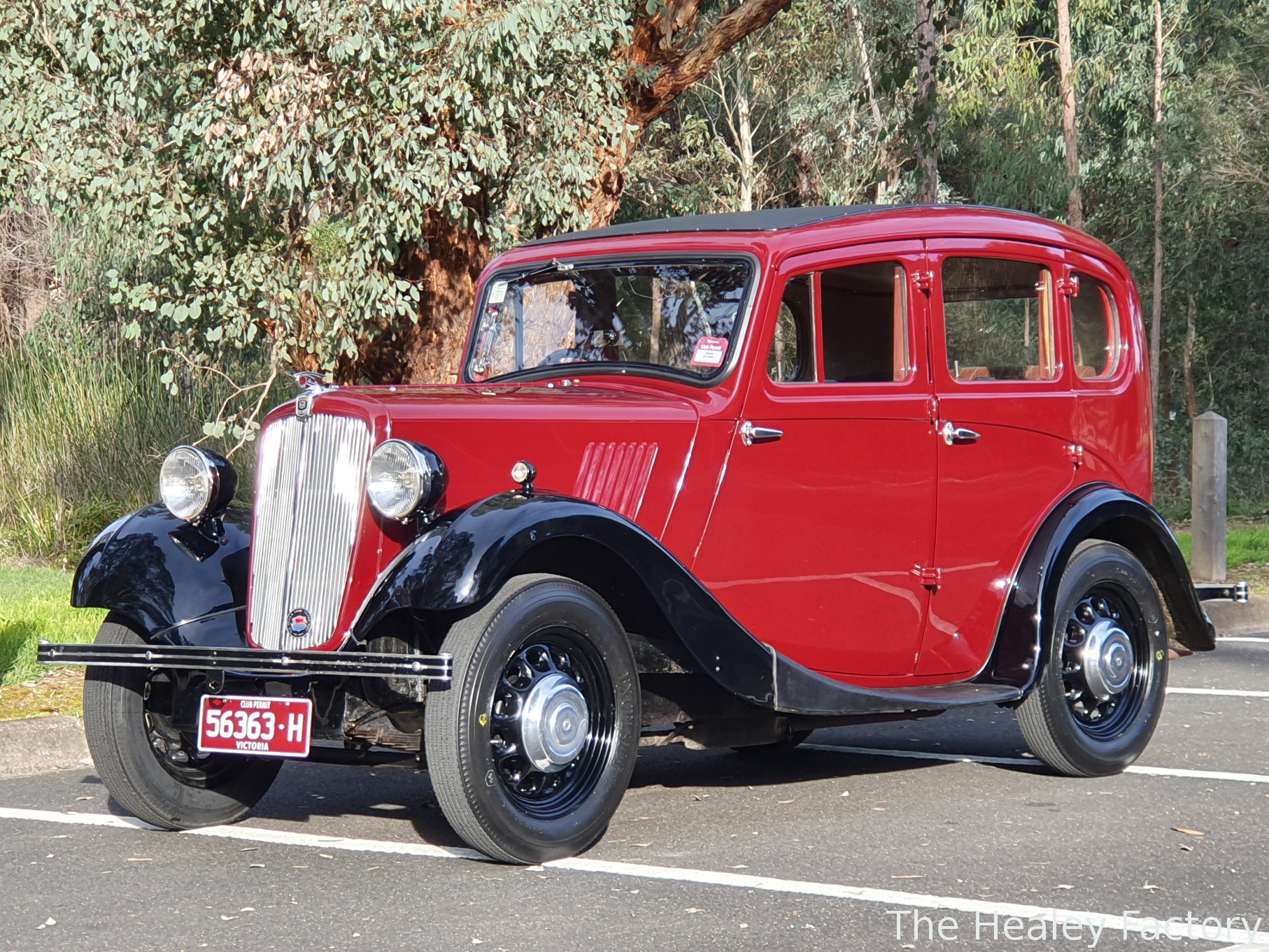 SOLD - 1938 MORRIS EIGHT SEDAN SERIES II - healeyfactory.com.au