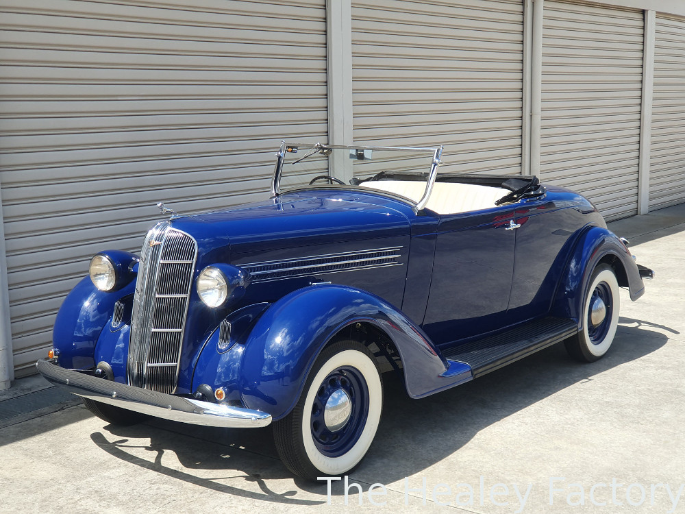 SOLD - 1936 DODGE D3 CONVERTIBLE COUPE - healeyfactory.com.au