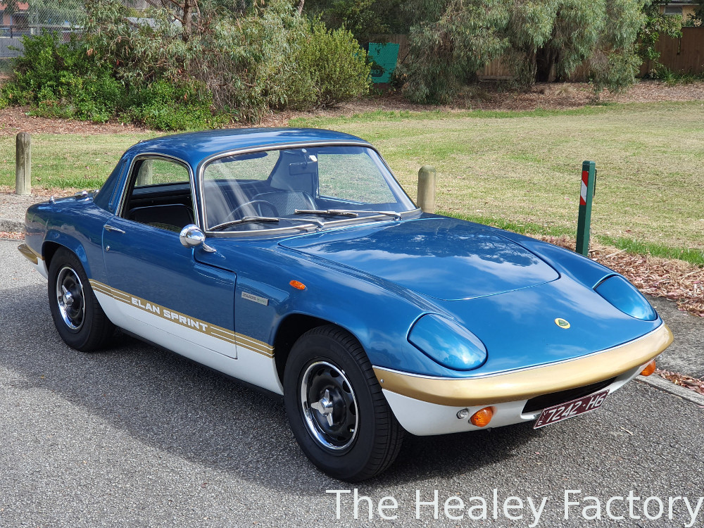 SOLD - 1973 LOTUS ELAN SPRINT (FHC) - healeyfactory.com.au